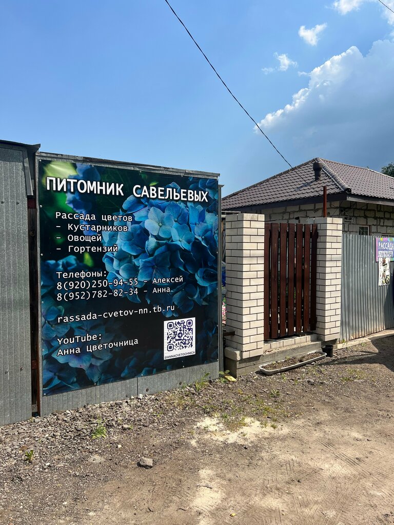 Sera ve bahçe ürünleri Питомник Савельевых, Nijni Novgorod, foto