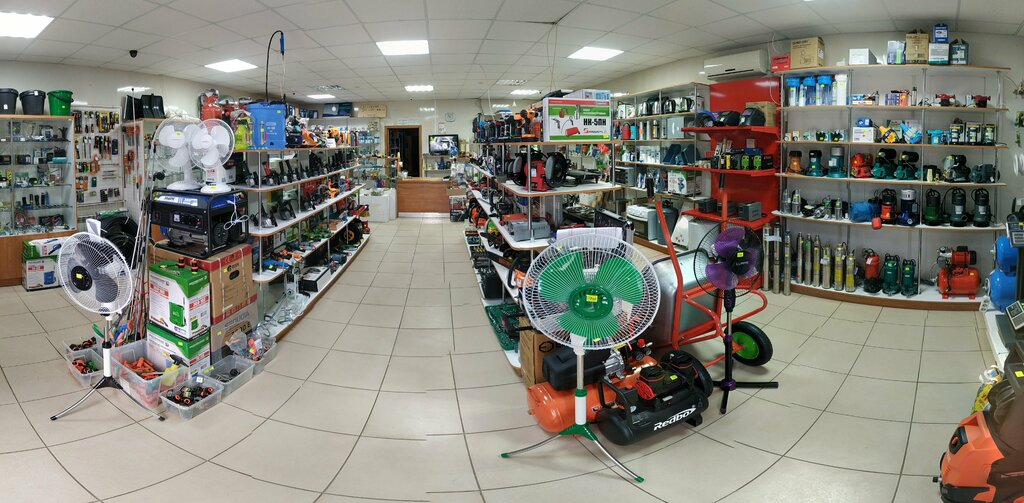 Elektrik ve benzinle çalışan aletler Delta, Kamensk‑Şahtinski, foto