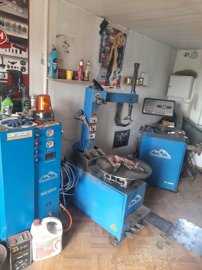 Oto lastik tamiri Шиномонтаж, Krasnodarski krayı, foto
