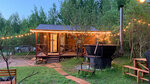 Хижина 43 (Kirovo-Chepetskiy rayon, Fedyakovskoye selskoye poseleniye, SDT Raduga), glamping  Kirovskaya oblastından