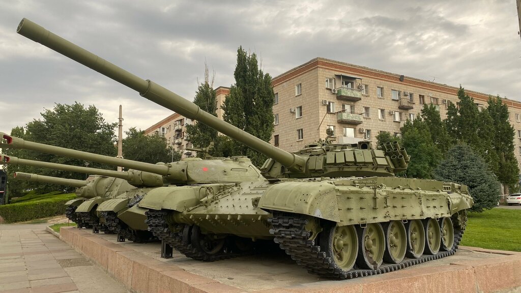 Teknoloji anıtı Танк Т-72, Volgograd, foto