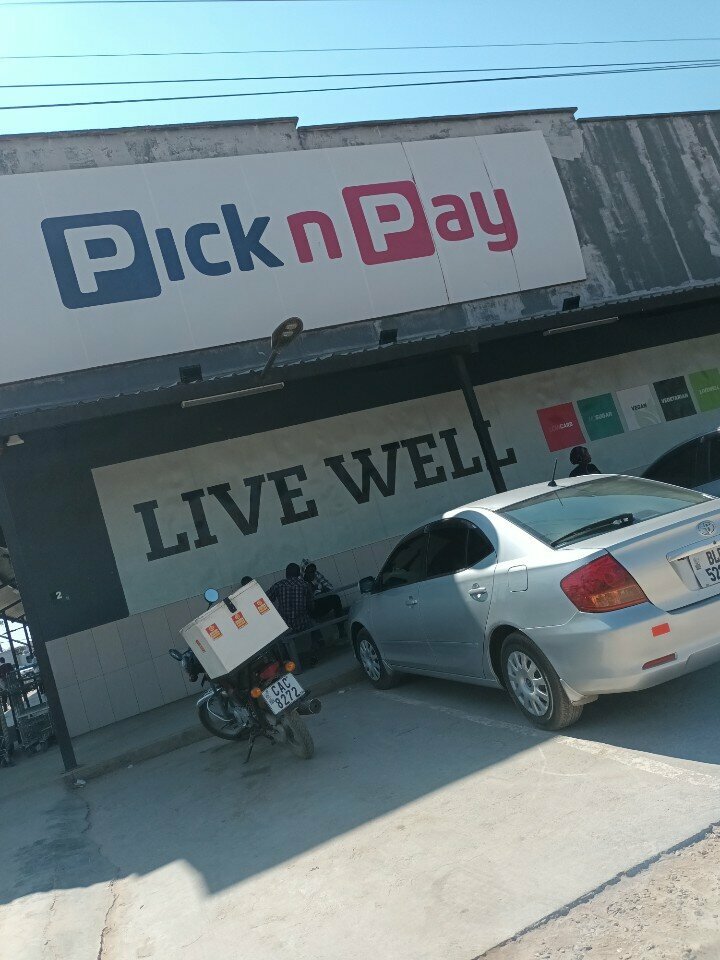Süpermarket Pick n Pay Zambia, Lusaka, foto