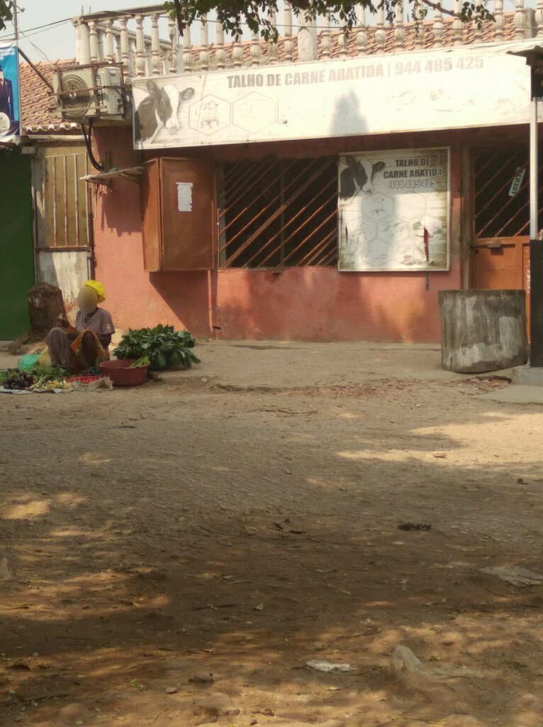 Kasap, şarküteri Talho De Carne Abatida, Loanda, foto