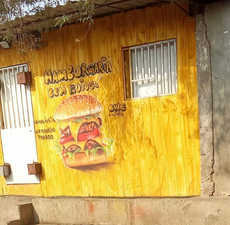 Fast food Hamburgueria bem Curioso, Loanda, foto