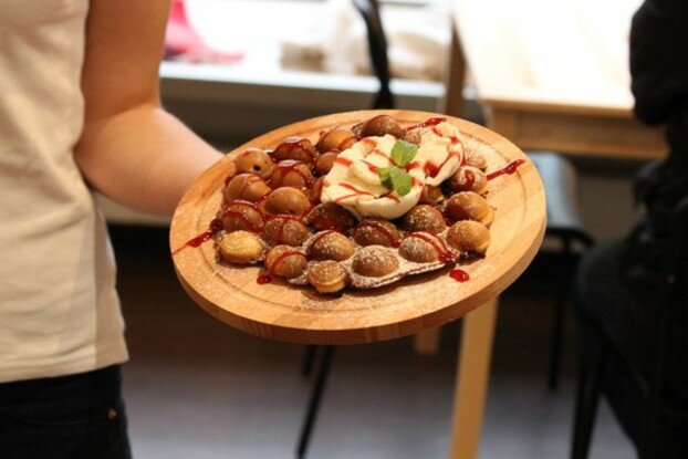 Kahve dükkanları Waff&Love, Saint‑Petersburg, foto