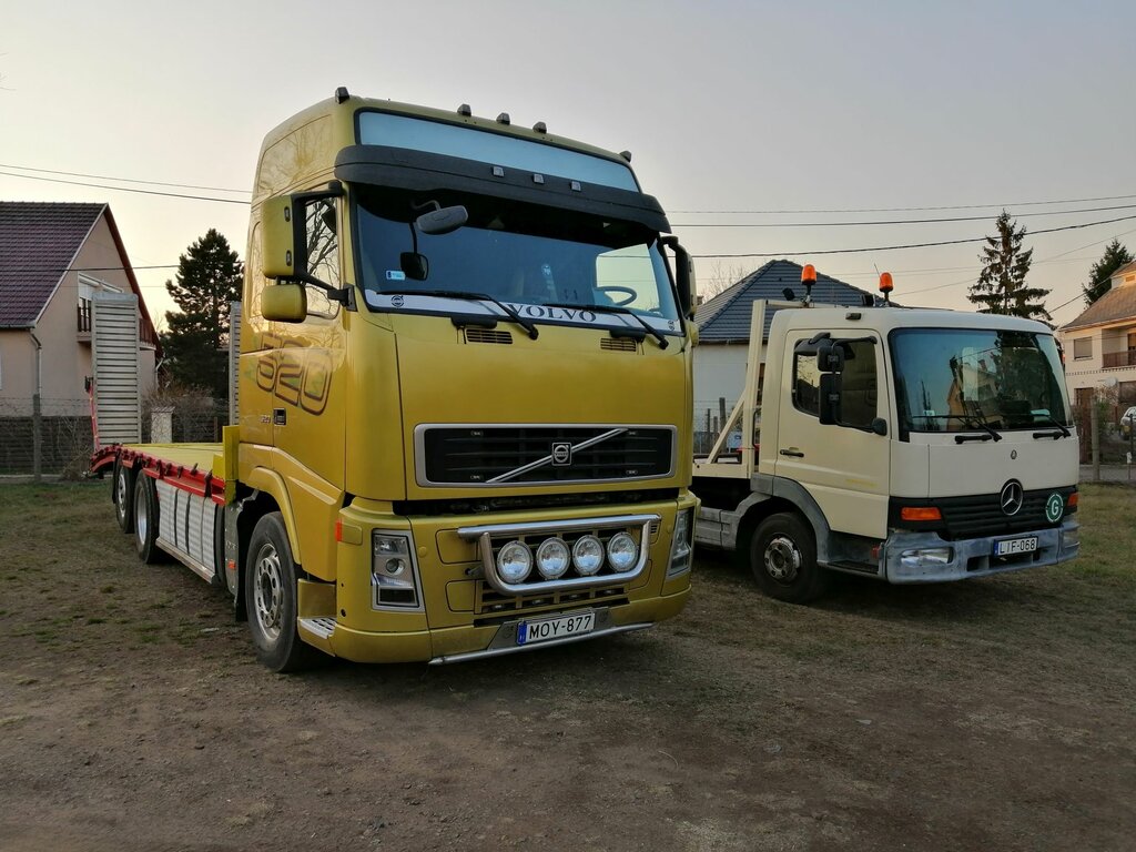 Çekici hizmeti Jámbor András autómentés-gépszállítás, Dünya, foto