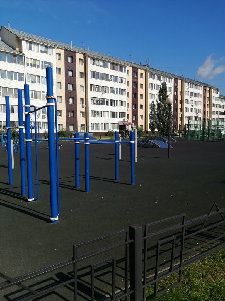 Oyun alanı Playground, Tümen (Tiumenskaya) oblastı, foto
