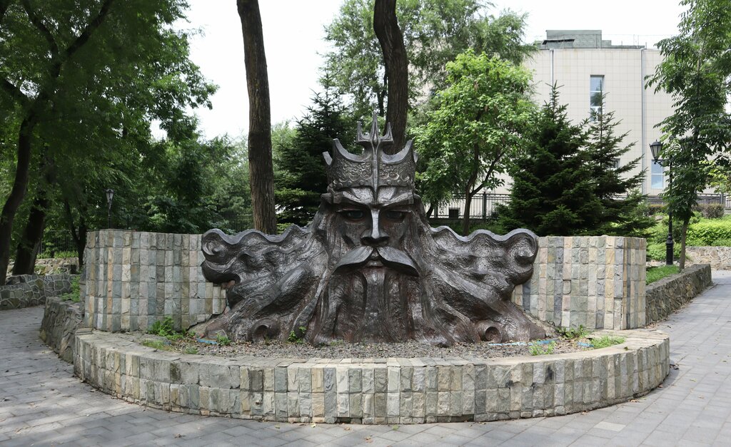 Çeşme Фонтан Нептун, Vladivostok, foto