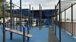 Sports ground (Krasnodar Territory, Gelendzhik, Lermontovskiy bulvar), spor alanı  Gelencik'ten