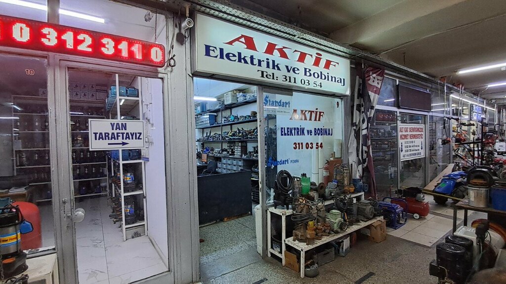 Elektrikli motor firmaları Aktif Elektrik ve Bobinaj, Ankara, foto