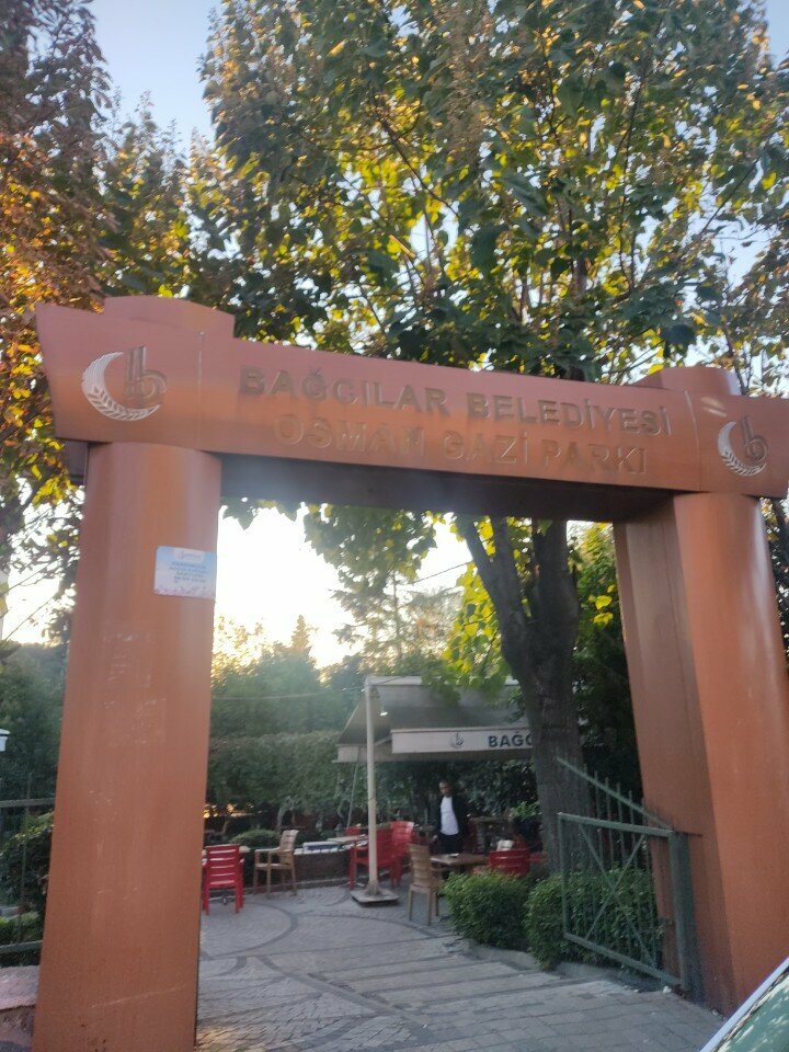 Parklar ve ormanlar Osman Gazi Parkı Çay Bahçesi, İstanbul, foto