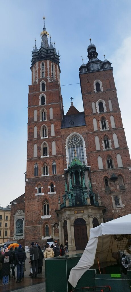 Turistik yerler Baszta Ratuszowa, Krakow, foto