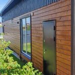 Скандинавский дом с баней (Petrovskaya ulitsa No:28, massiv Yekaterinovka), konuk evi  Saint‑Petersburg ve Leningradskaya oblastından