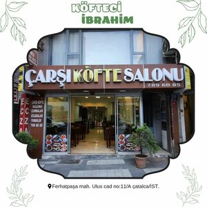 Çarşı Köfte Salonu (Ferhatpaşa Mah., Ulus Cad., No:11, Çatalca, İstanbul), kafe  Çatalca'dan