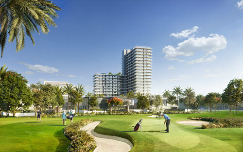 Adlandırılmış bina Golf Suites, Dubai, foto