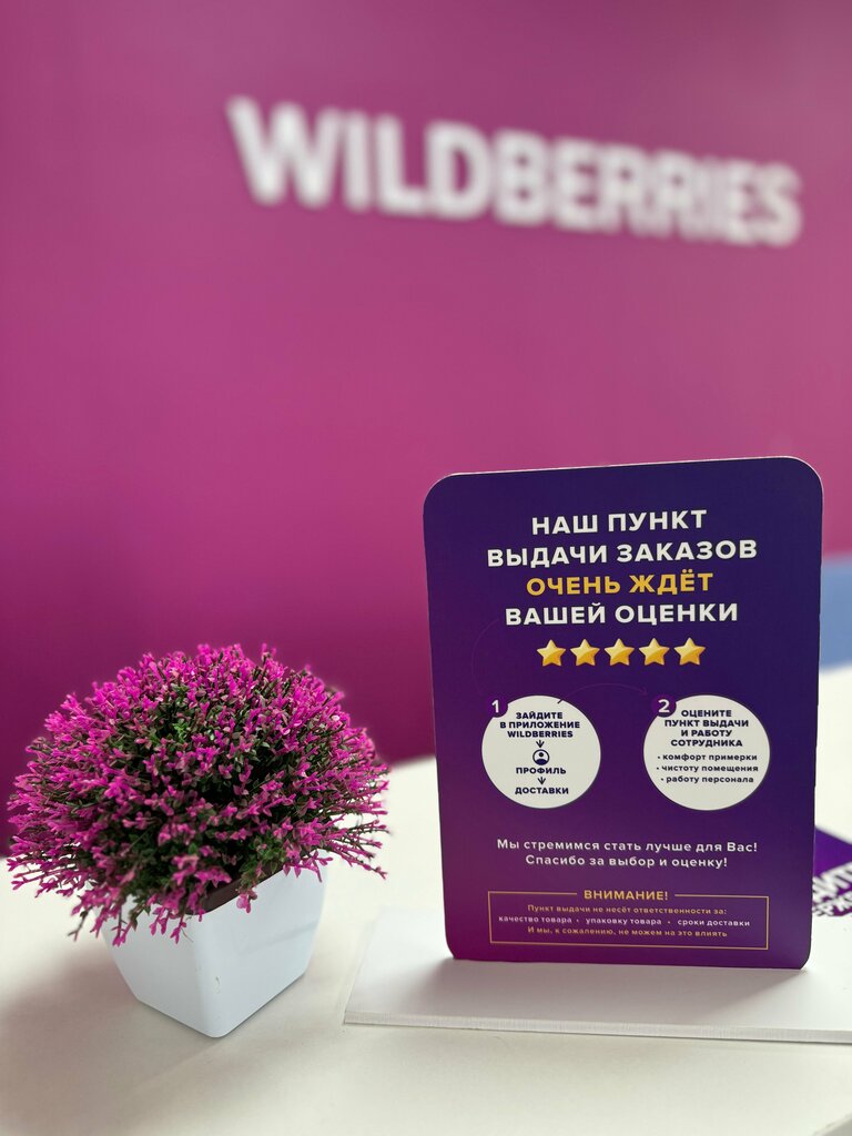 Teslimat noktası Wildberries, Almatı eyaleti, foto