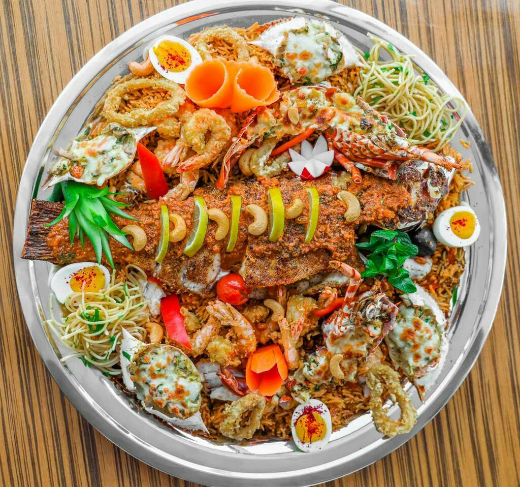 Restoran Al Qalzam, Riyad, foto