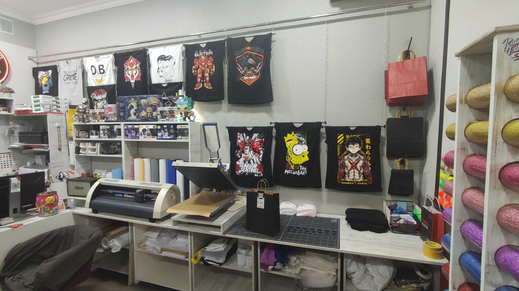 T-shirt baskı Rainbow tshirts dp, Erivan, foto