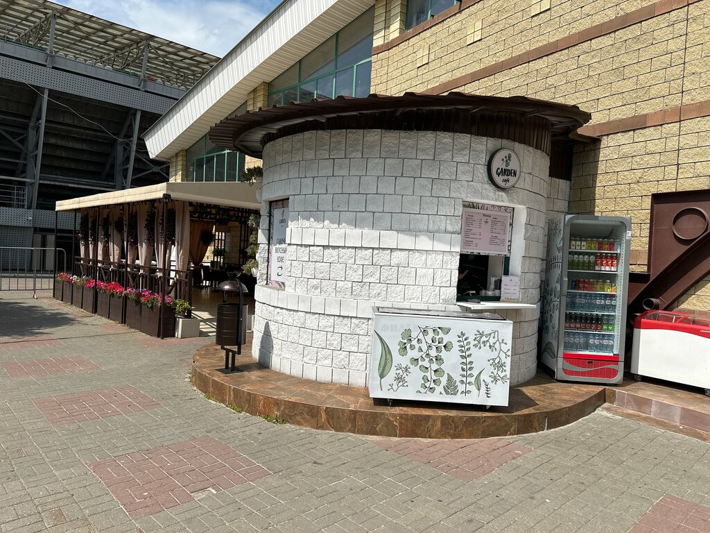 Kahve dükkanları Garden coffe, Moskova, foto
