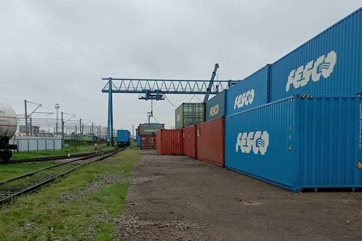 Depo hizmetleri Gruzovoj terminal Rzhd, Timaşovsk, foto