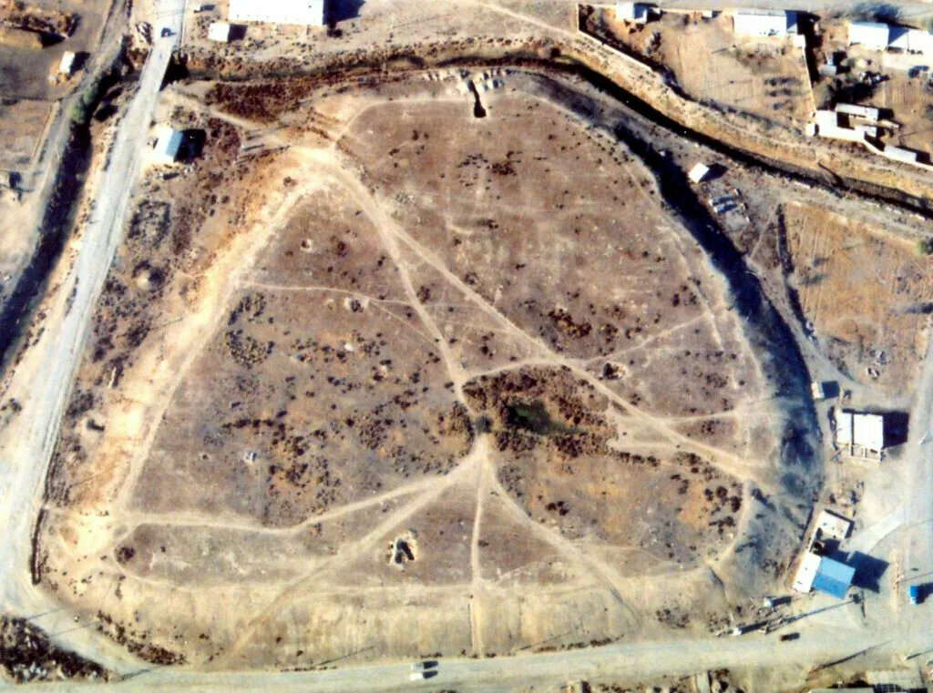 Turistik yerler Antik İkan Kenti, Türkistan eyaleti, foto