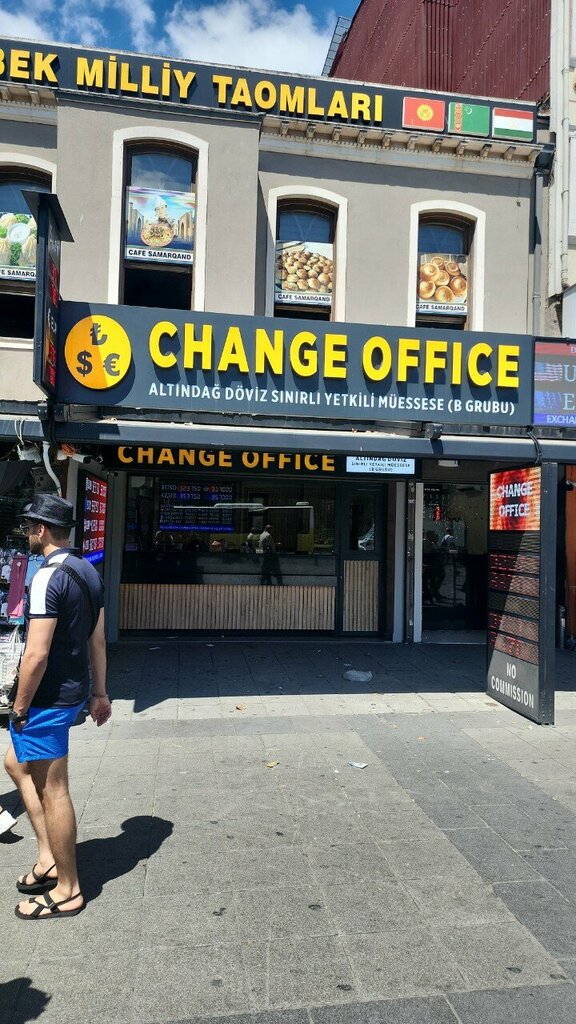 Döviz büroları Döviz Change Office, İstanbul, foto
