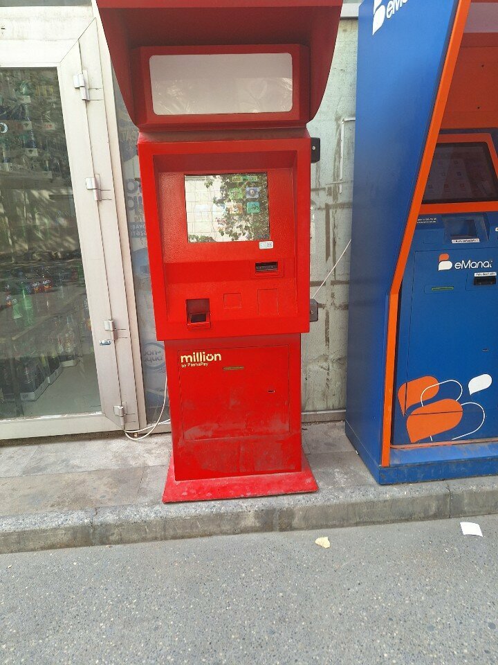 Ödeme terminali MilliÖn, Bakü, foto