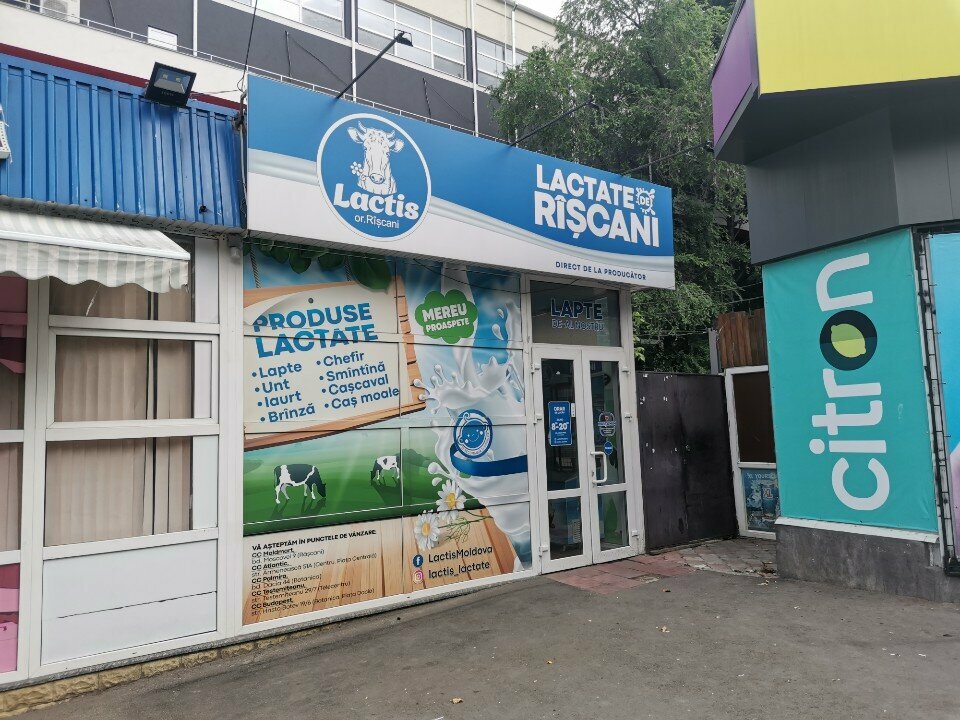 Süt ürünleri satış mağazaları Lactis, Kişinev, foto