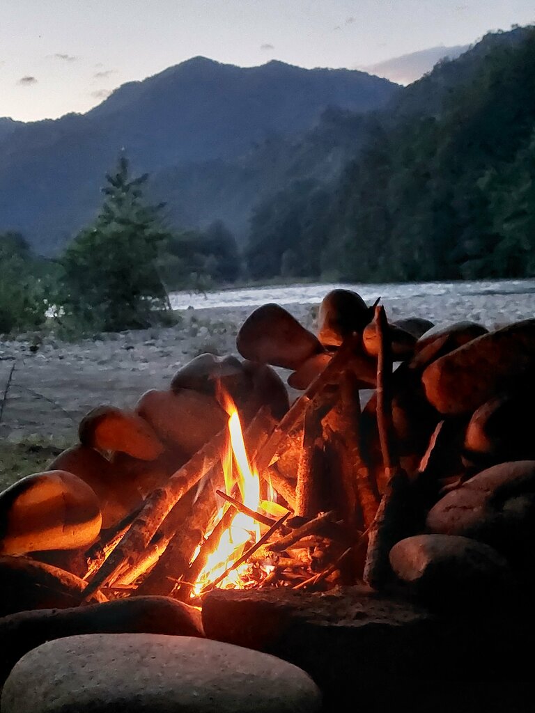 Kamp alanları Кемпинг, Adıge Cumhuriyeti, foto