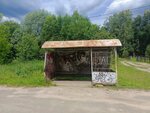 Public transport stop (Moscow Region, Voskresensk Urban District, Beloozyorskiy, Lesnaya ulitsa), toplu taşıma durağı  Belooziorski'den