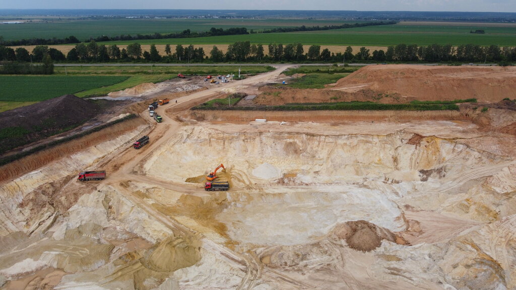 Endüstriyel mineraller Карьер Веригинский 3, Nijegorodskaya oblastı, foto