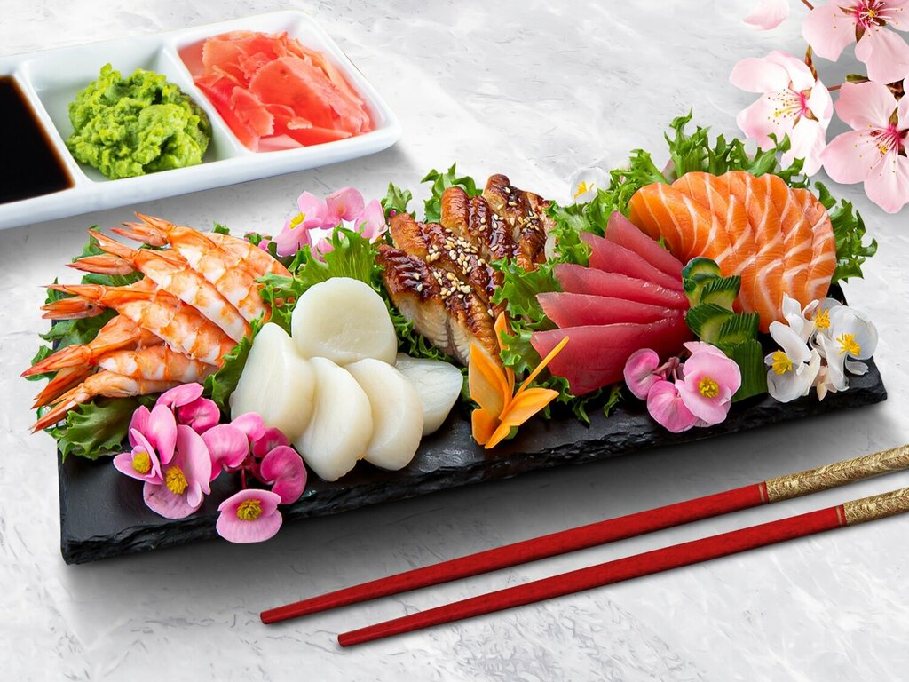 Suşi restoranı Sushi Whate Lux, Murino, foto