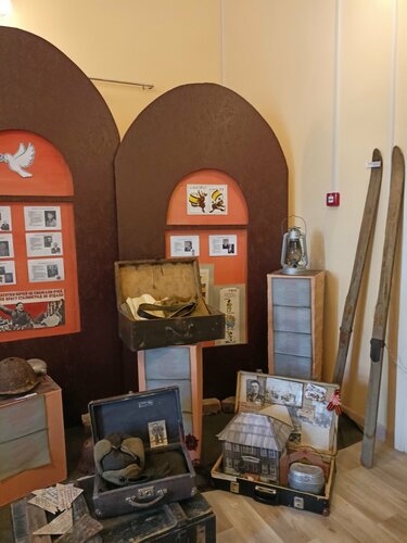 Müzeler ve sanat galerileri Большемуртинский краеведческий музей, Krasnoyarski krayı, foto