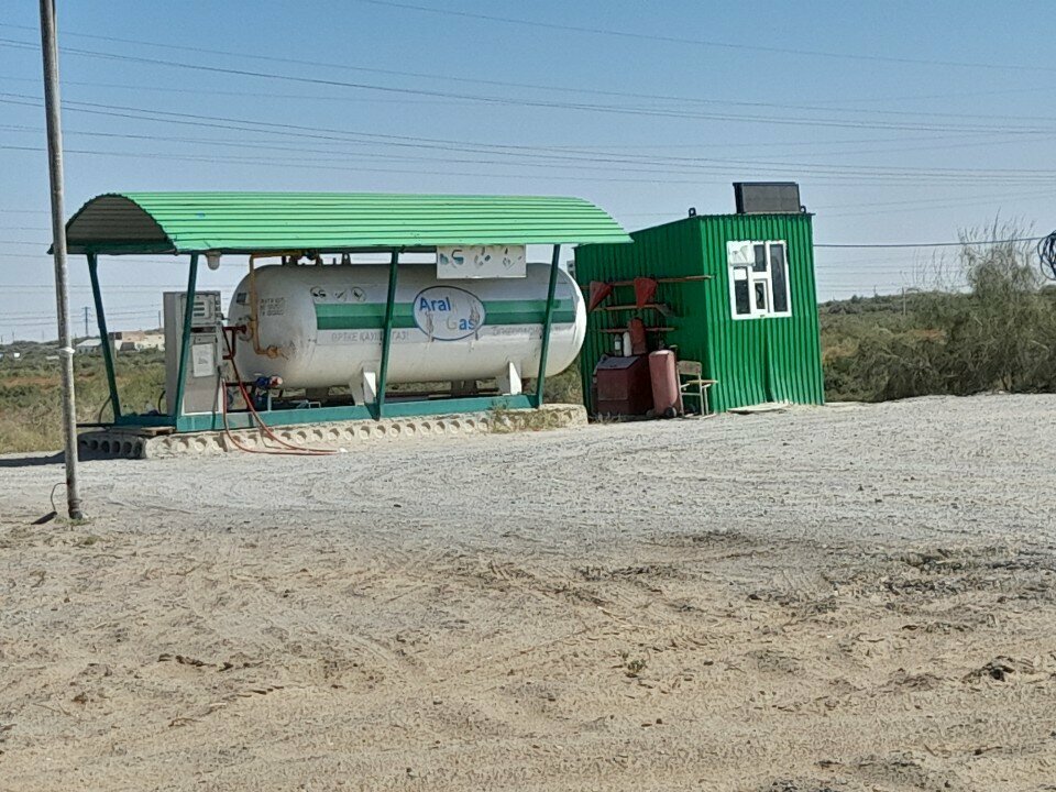 Otogaz dolum istasyonu Aral Gas, Kızılorda, foto