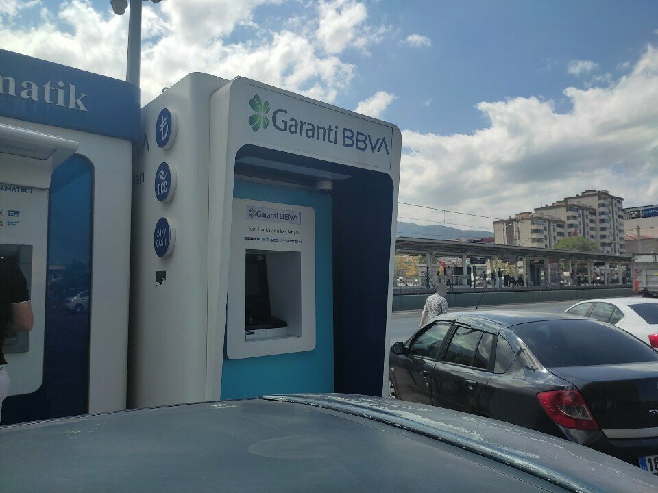 ATM'ler Garanti BBVA ATM, Bursa, foto