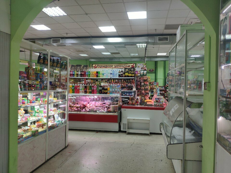 Kasap, şarküteri Мясо, колбасы, Omsk, foto