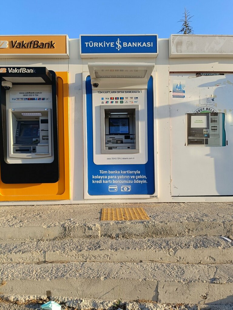 ATM'ler Türkiye İş Bankası Bankamatik, Ankara, foto