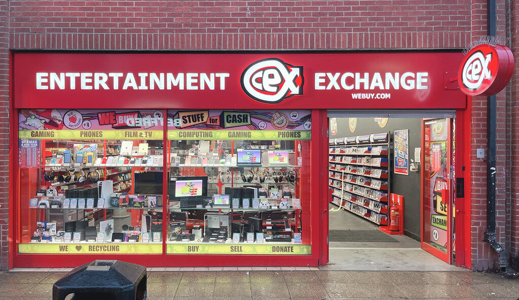Cep telefonu ve aksesuarları satış mağazaları CeX, İngiltere, foto