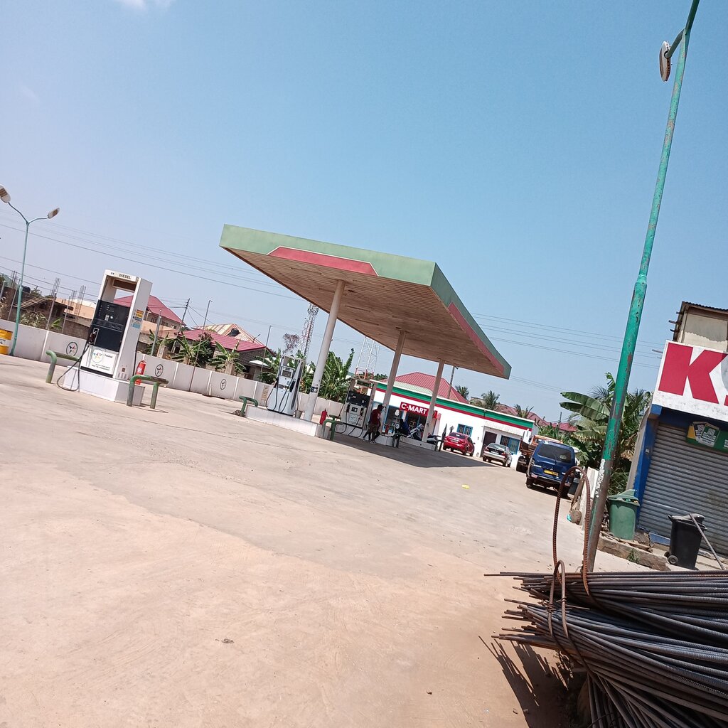 Benzin istasyonu Compass Oleum Filling Station, Dünya, foto