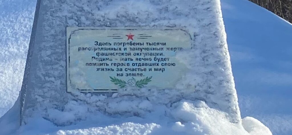 Anıt, heykel Мемориал Великой Отечественной войны, Vitebskaya oblastı, foto