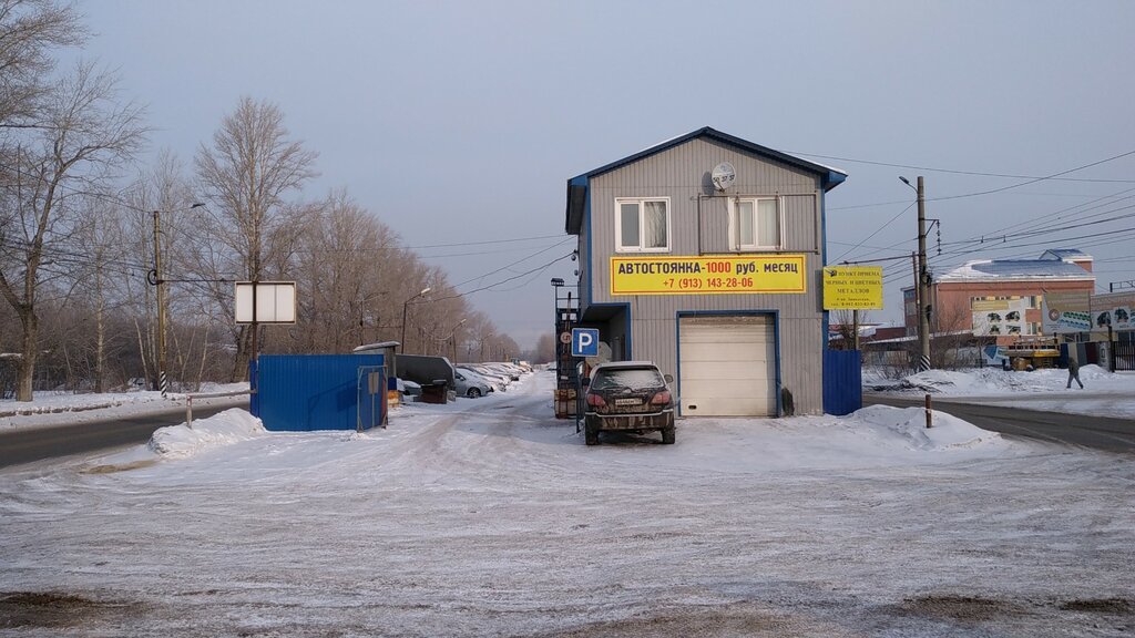 Geçiş noktaları, güvenlik kontrol alanı Автостоянка, Omsk, foto