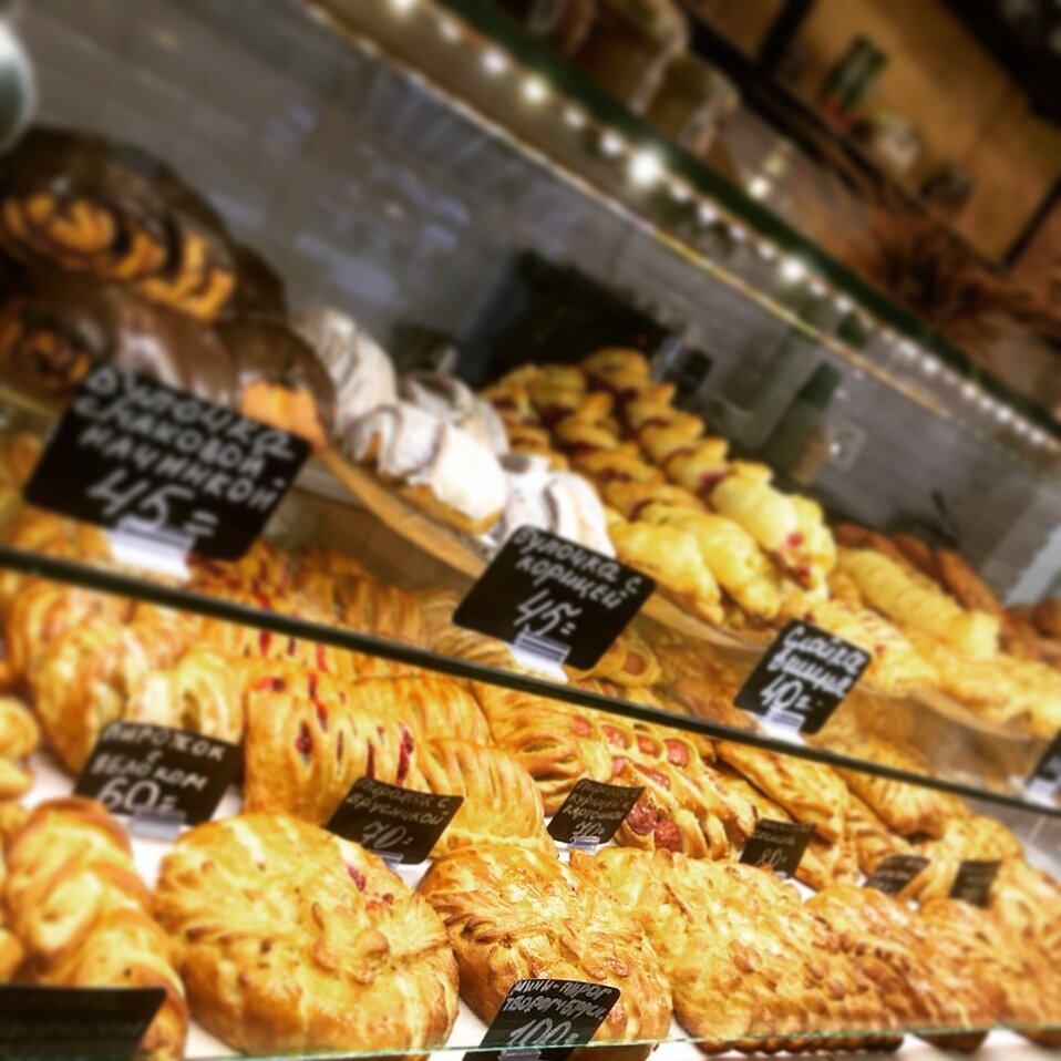 Ekmek fırını Pekarnya v1.0, Saint‑Petersburg, foto