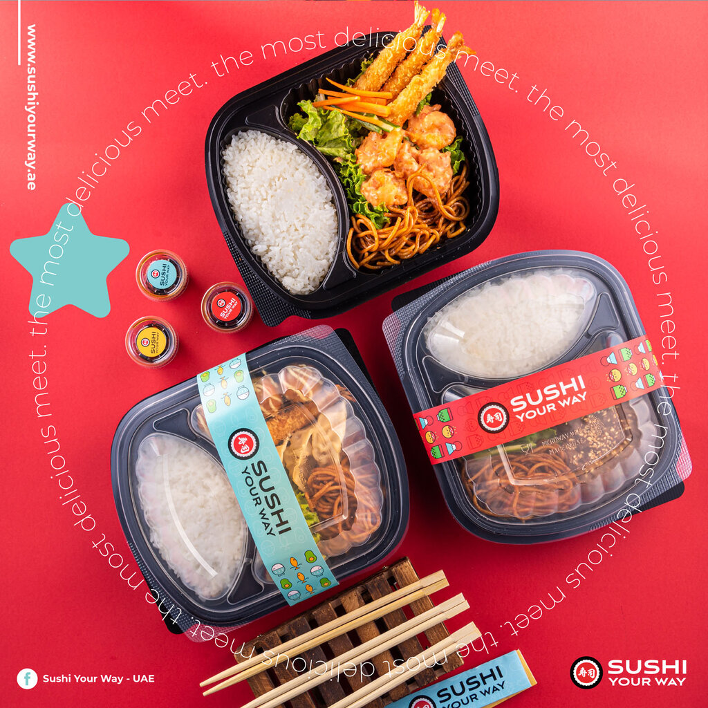 Suşi restoranı Sushi Your Way, Abu Dabi, foto