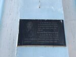 In this house lived the veteran of the Great Patriotic War, public figure and honorary worker of the judicial system, judge of the Kostanay City People's Court Shakar Rakhmetovna Botakhanova, from 1986 to 2006 (Ahmet Baıtursynov kóshesі No:55к2), anıt levhası, anıt taş  Kostanay'dan