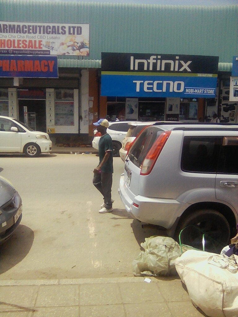 Beyaz eşya mağazaları Infinix Tecno Mobi-Mart Store, Lusaka, foto