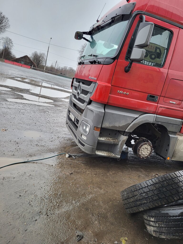 Oto lastik tamiri Шиномонтаж, Tverskaya oblastı, foto