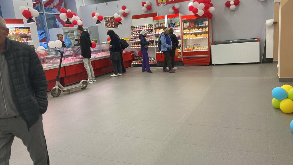 Kasap, şarküteri Куриный и точка, Moskova, foto