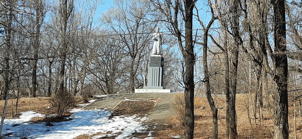 Anıt, heykel С. Лазо, Partizansk, foto
