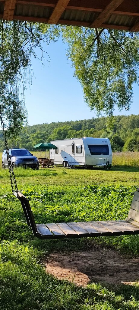Kamp alanları Lukino Camp, Tulskaya oblastı, foto
