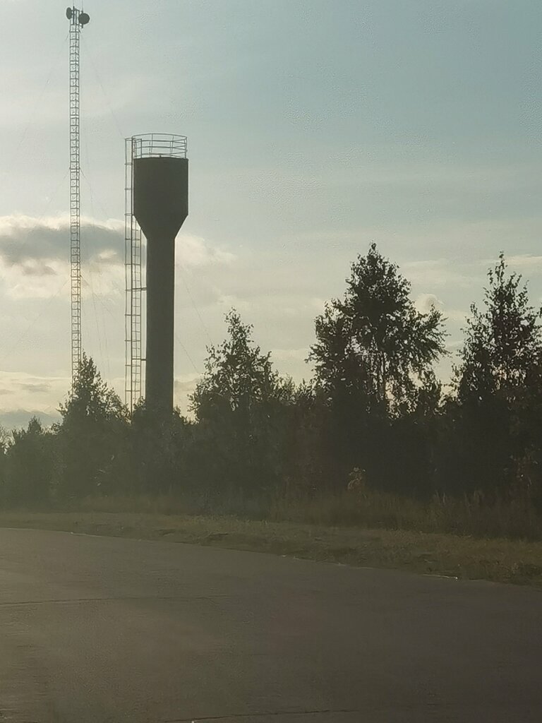 Mühendislik altyapısı Водонапорная башня, Riazanskaya oblastı, foto